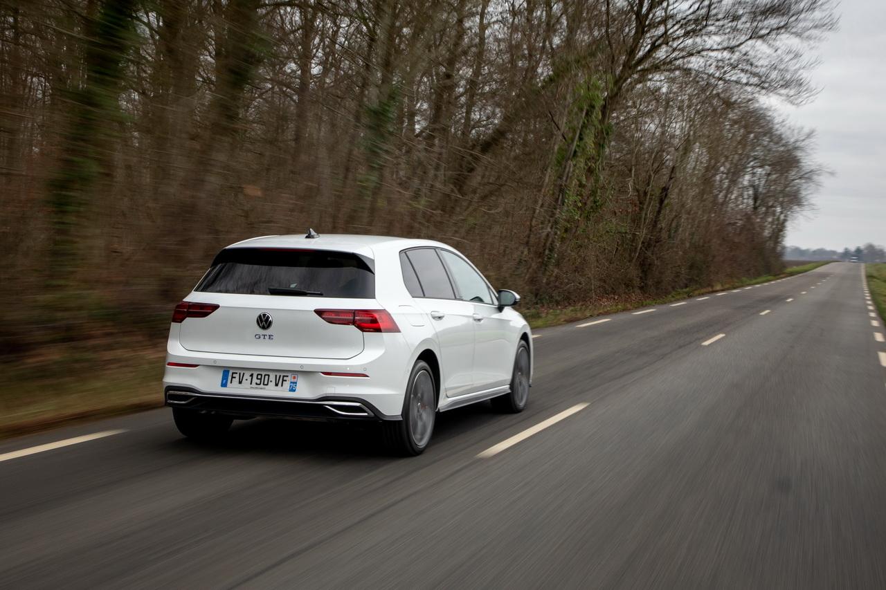Photo 5 - golf GTE 2020 - Essai Volkswagen Golf 8 GTE : l'hybride avec ...