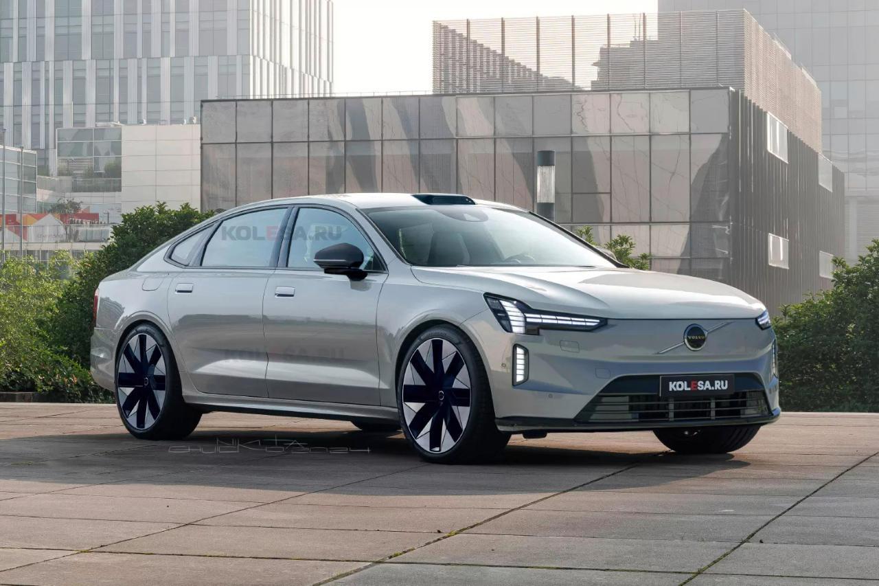 Diaporama et photos - Volvo ES90 (2025). Les premières images de la ...