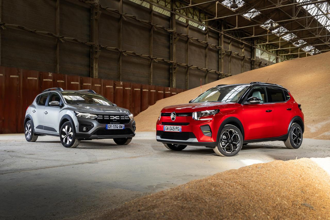 Essai comparatif : la Citroën C3 (2024) défie la Dacia Sandero Stepway