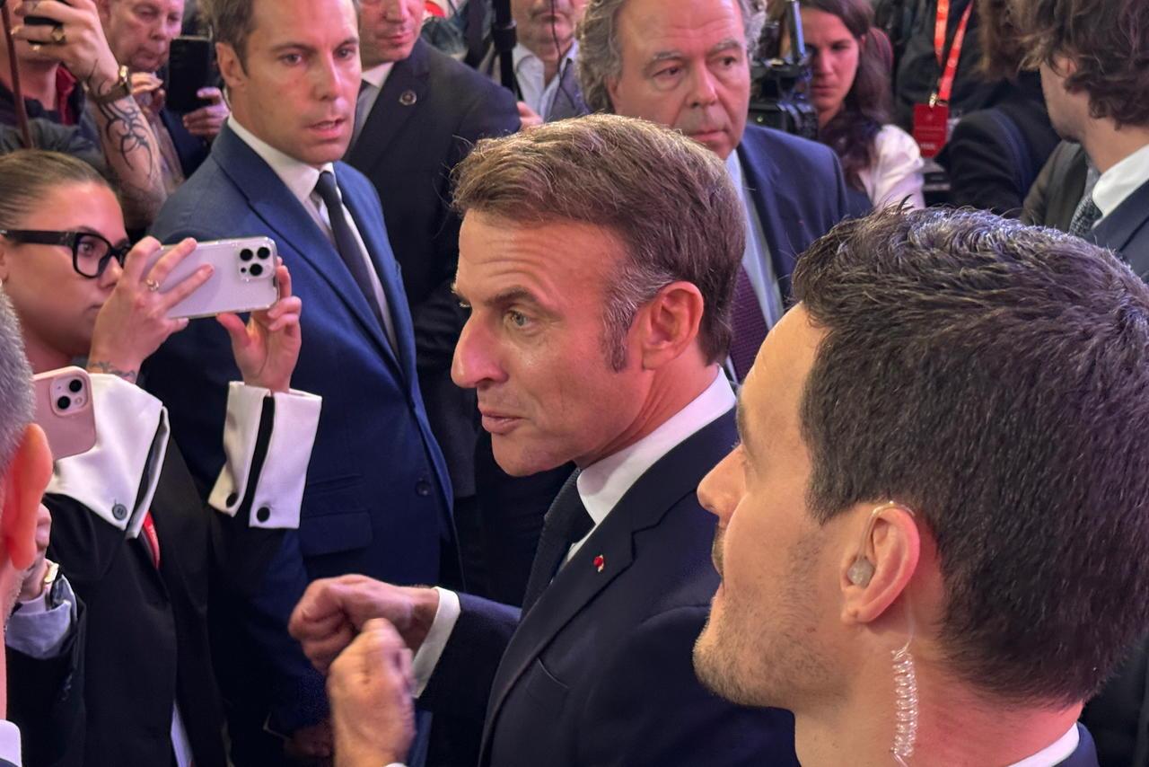 Diaporama et photos - Mondial de Paris. Pour Emmanuel Macron, l ...