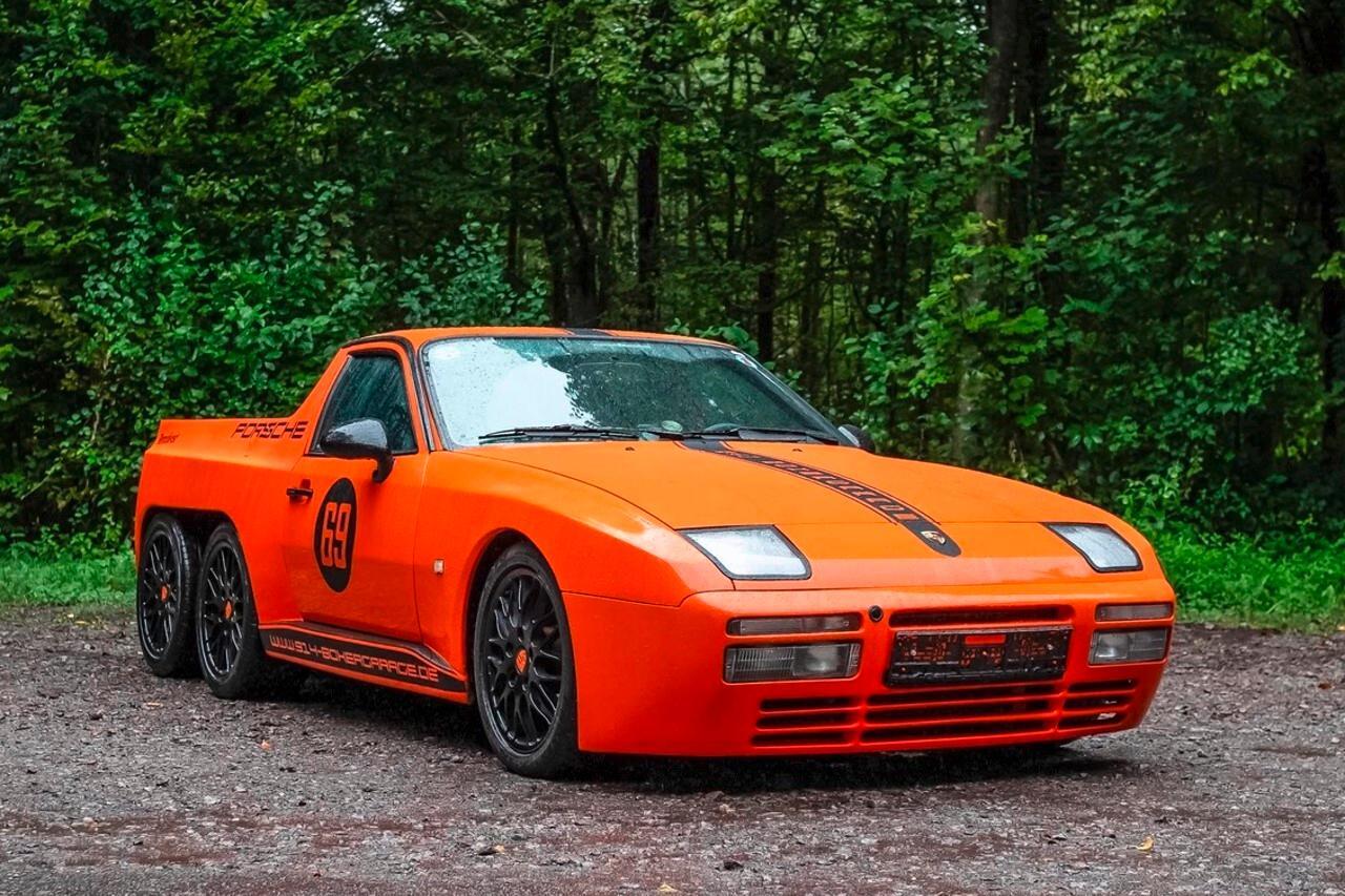 Insolite. Une Porsche 944 transformée en pick-up... à 6 roues