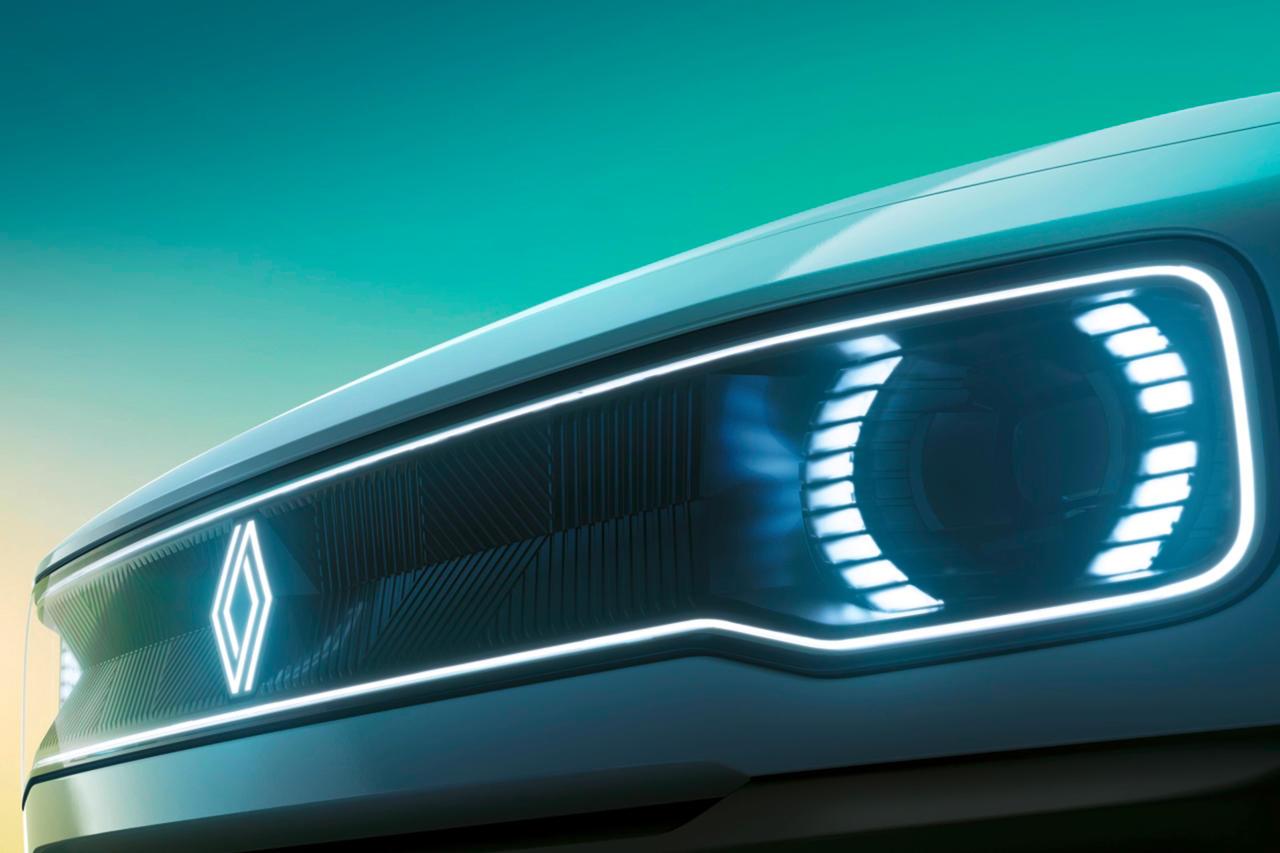 Photo 1 - Renault dévoile les premières images teaser de la R4 E-Tech avant le Mondial de l ...