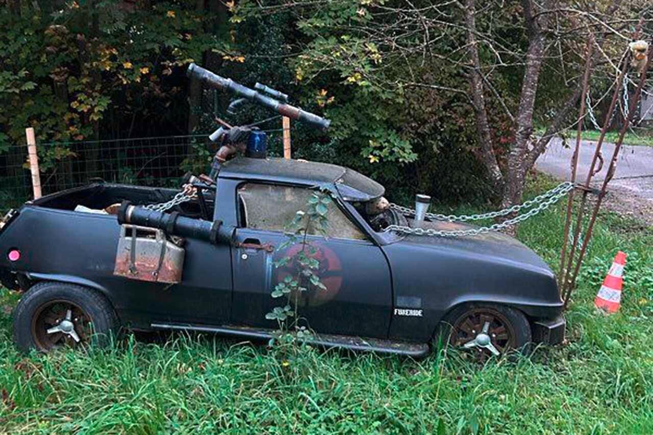 Diaporama et photos - Insolite. Une improbable Renault 5 pick-up Mad ...