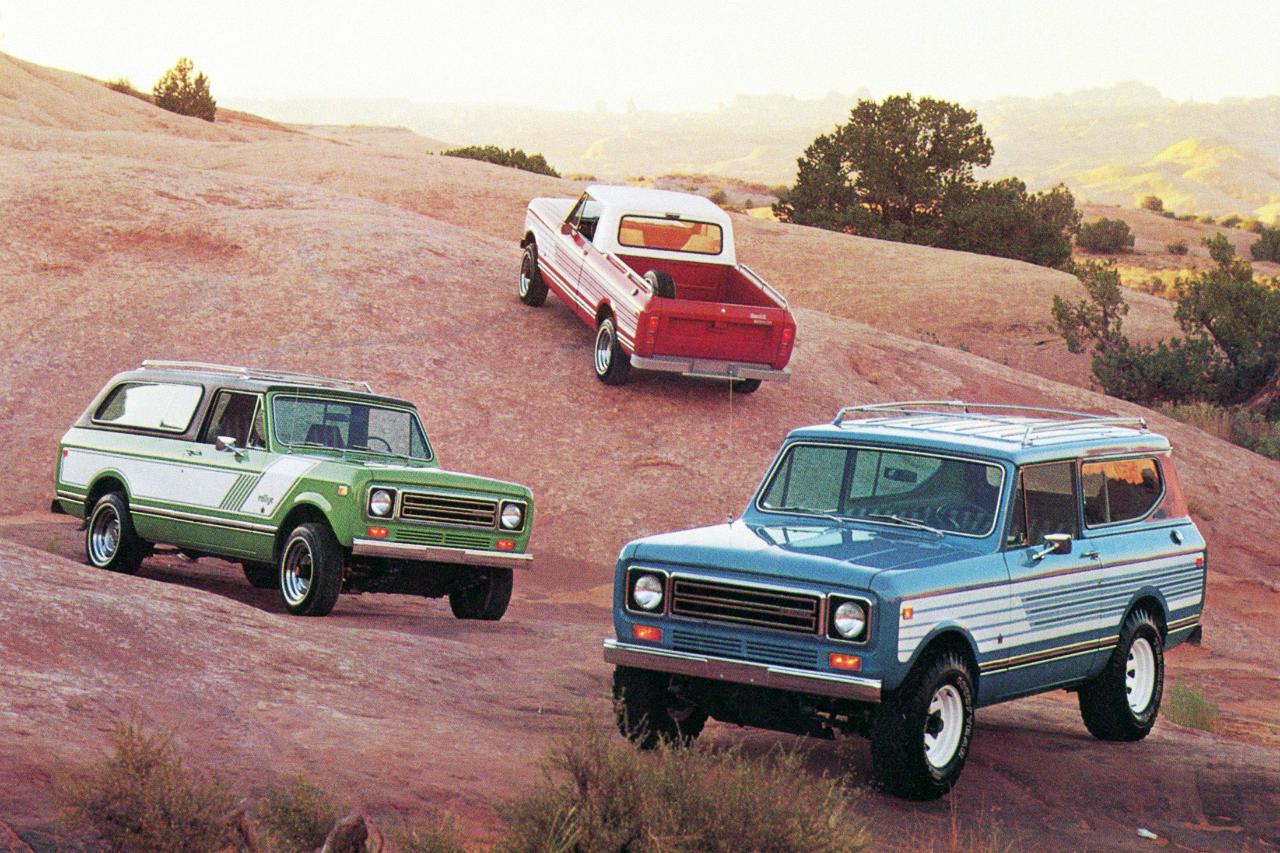 Photo 2 - Produit de 1961 à 1980, le Scout d'International Harvester ...