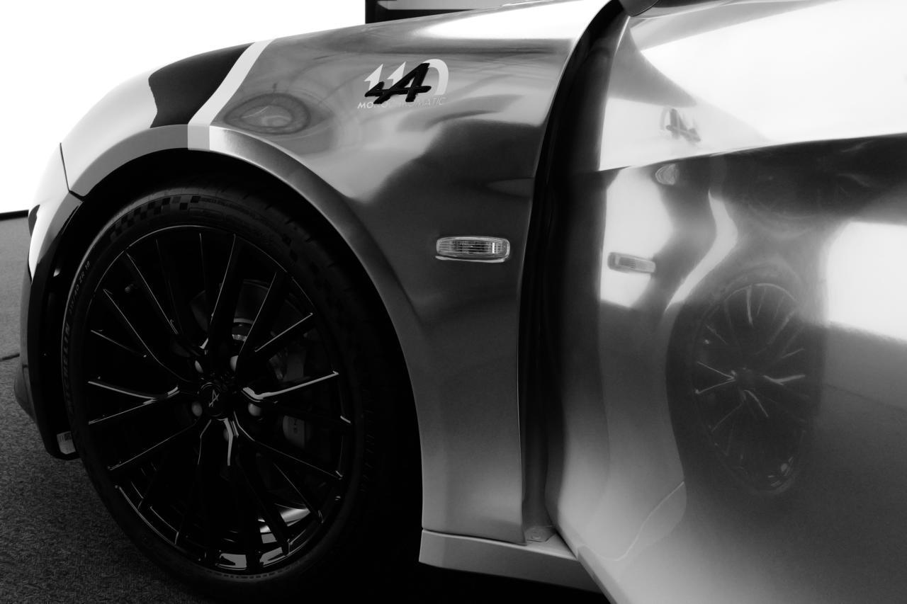 Photo 7 - Mathieu César a crée une livrée très graphique. - Alpine A110 ...