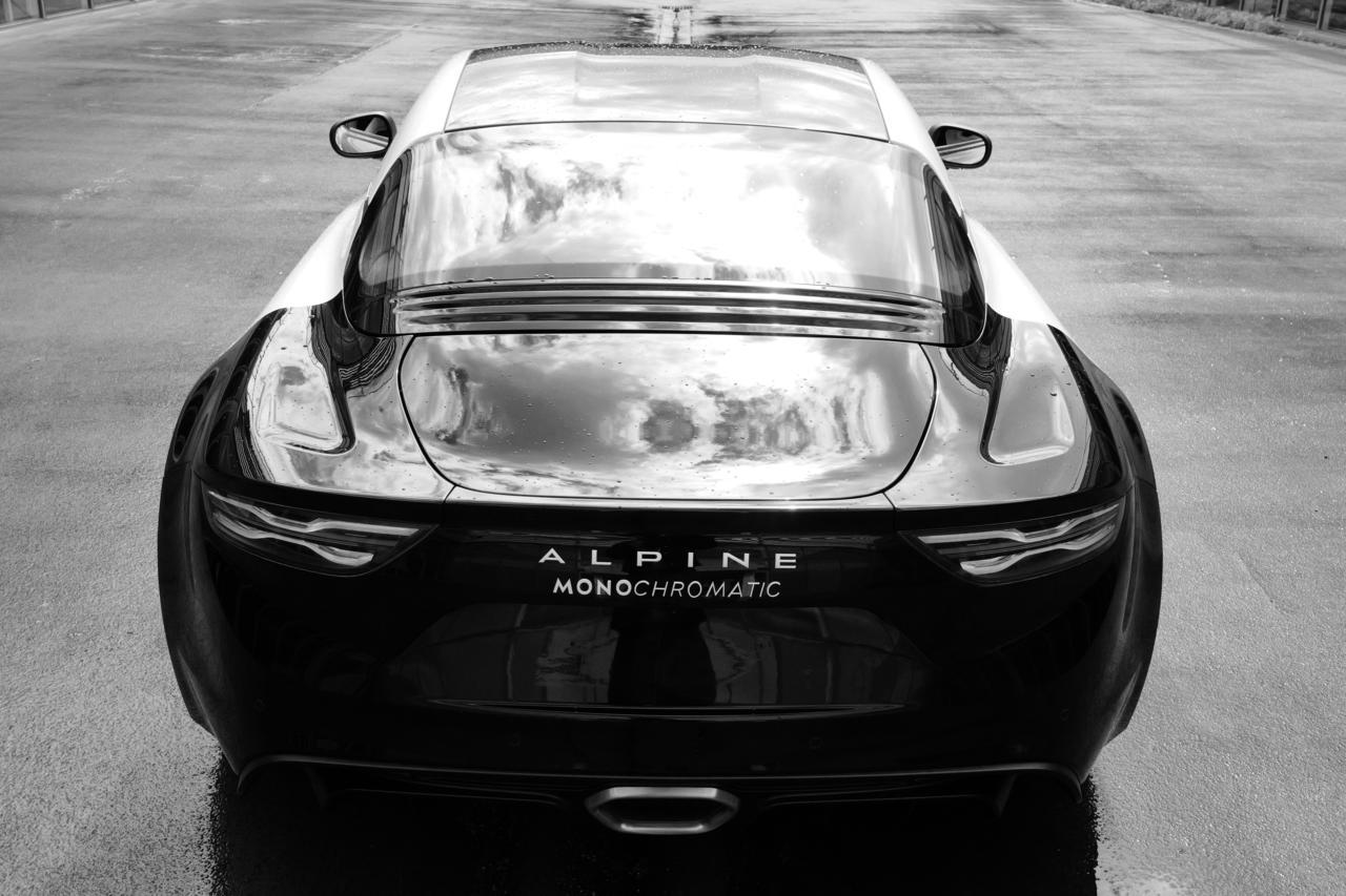 Diaporama et photos - Alpine A110 Monochromatic. Mathieu César réalise ...