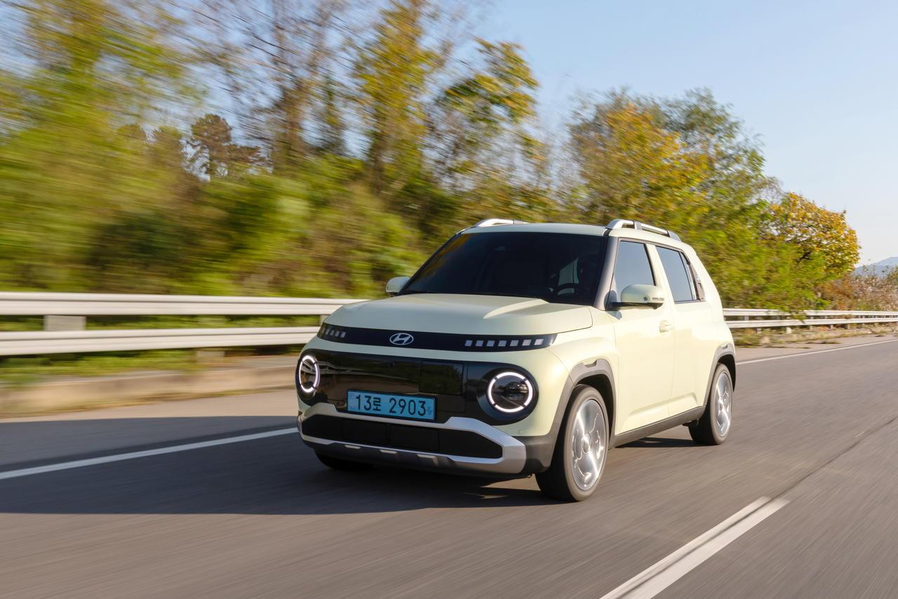 Hyundai Insteroid (2025). La rivale coréenne de la Renault 5 Turbo 3E