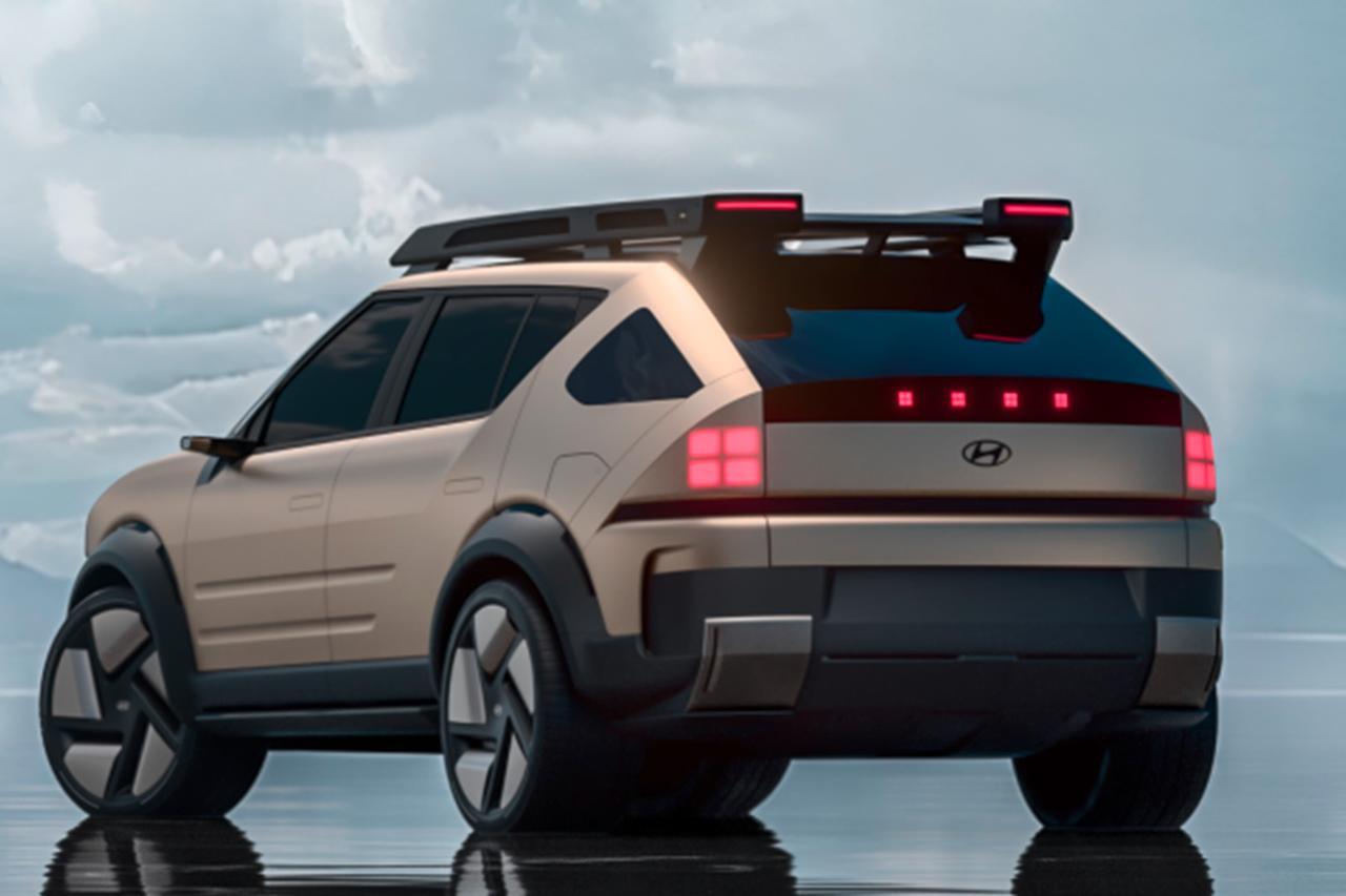 Photo 4 - Le dessin de la partie arrière comporte quelques touches atypiques. - Hyundai Nexo ...