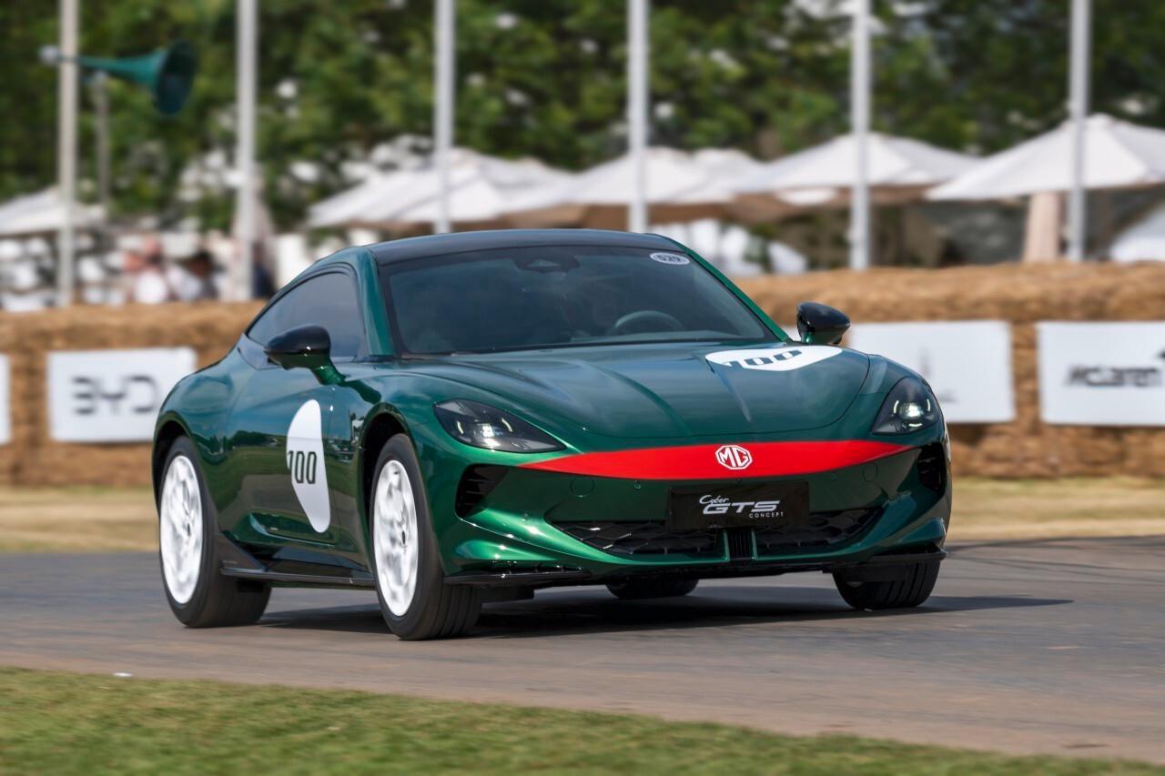 MG Cyber GTS (2024). Le coupé électrique dérivé du cabriolet Cyberster