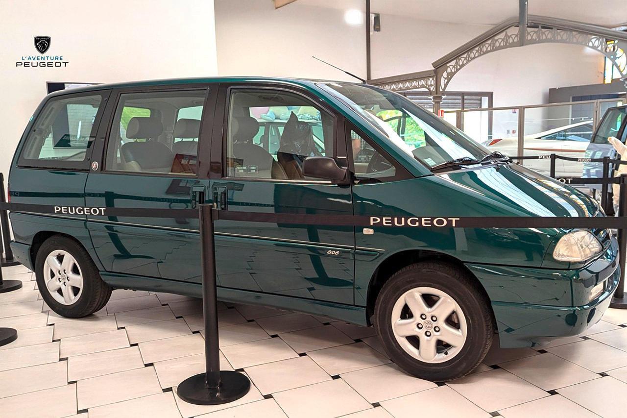 Peugeot 806 (1994). Une expo à Sochaux pour les 30 ans du monospace