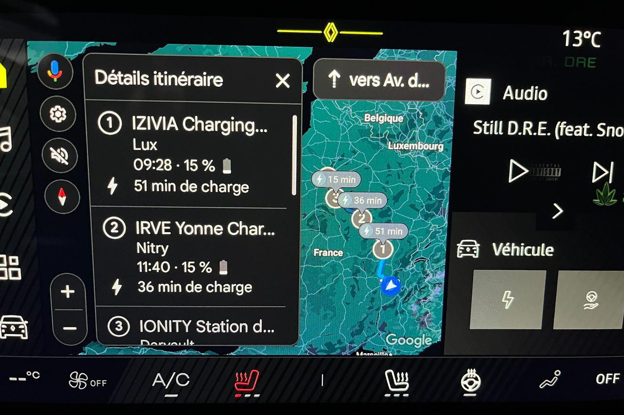 Photo 18 - planificateur d'itineraire renault 5 electrique - Essai Renault 5 (2024) : notre avis ...