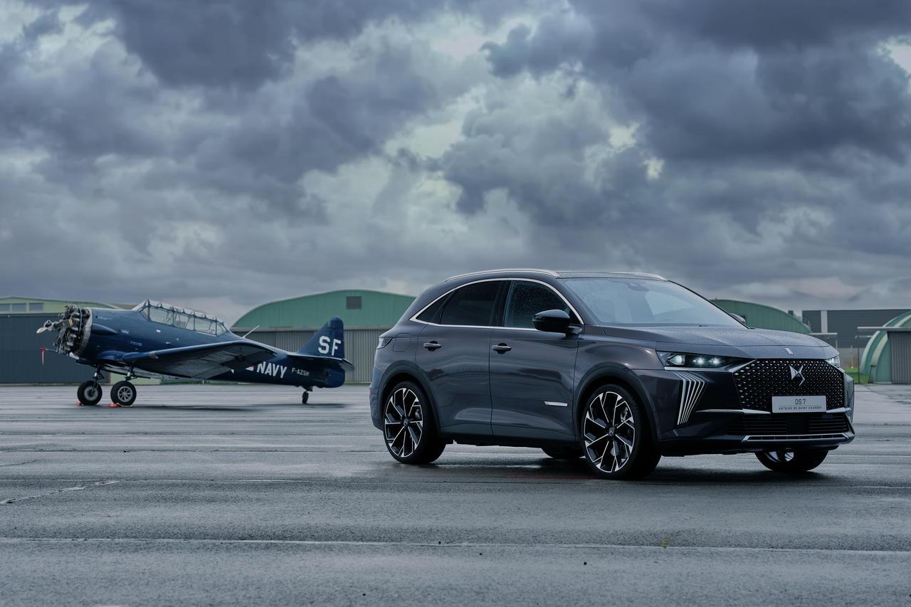 Photo 4 - L'actuel DS 7, fabriqué à Mulhouse, sera remplacé, en 2026, par un DS N°7 assemblé en ...