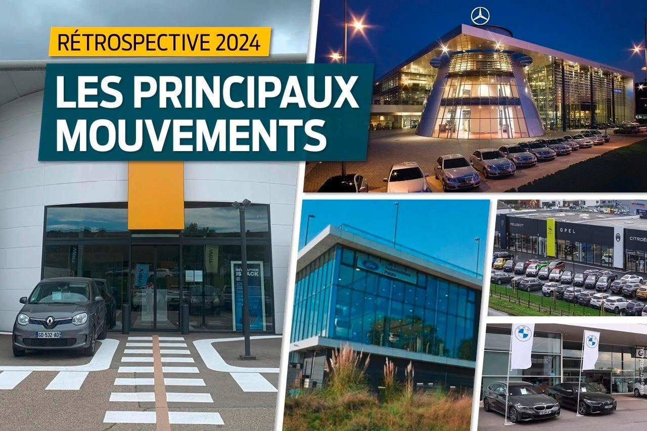Photo 1 - Rétrospective 2024 réseaux distribution auto - Quels ont été ...