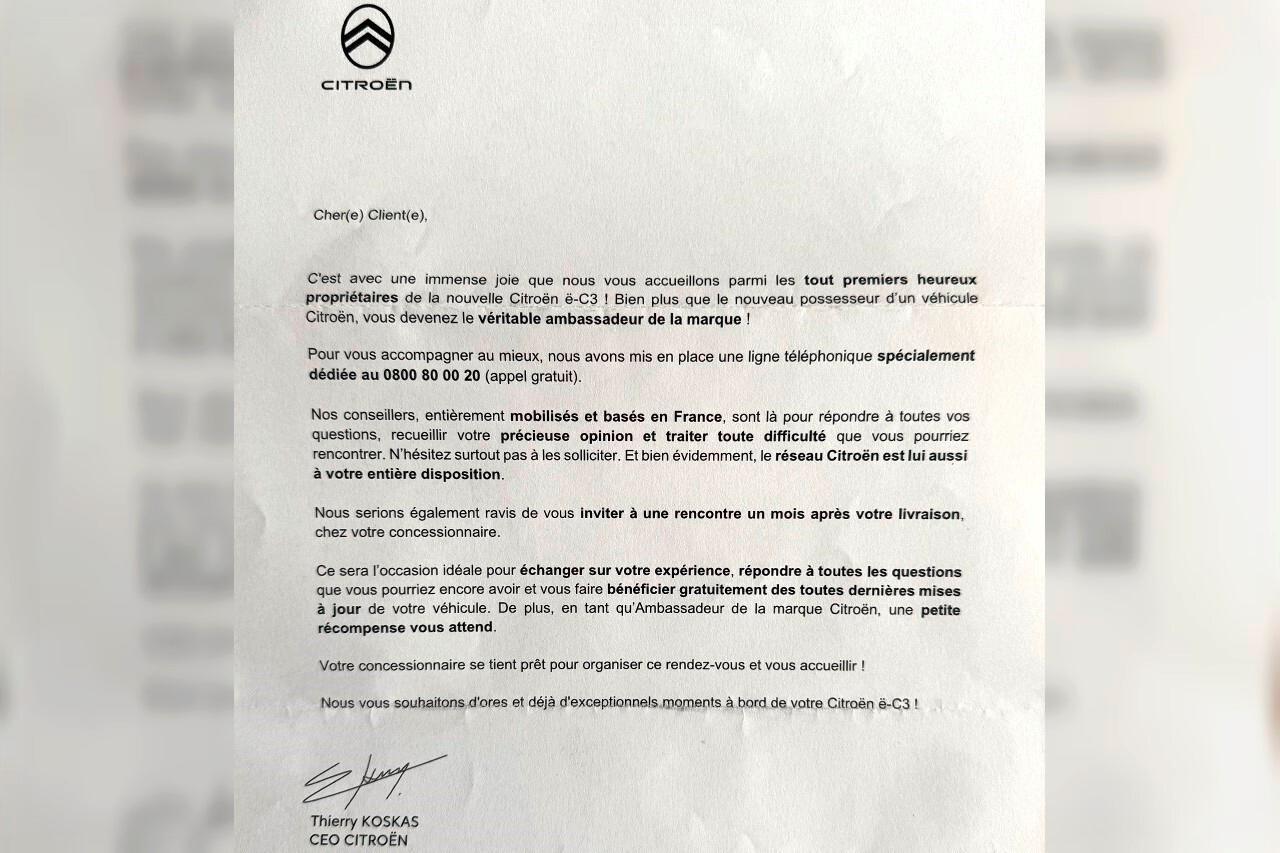 Photo 3 - Citroën a rapidement réagi en contactant les clients par ...