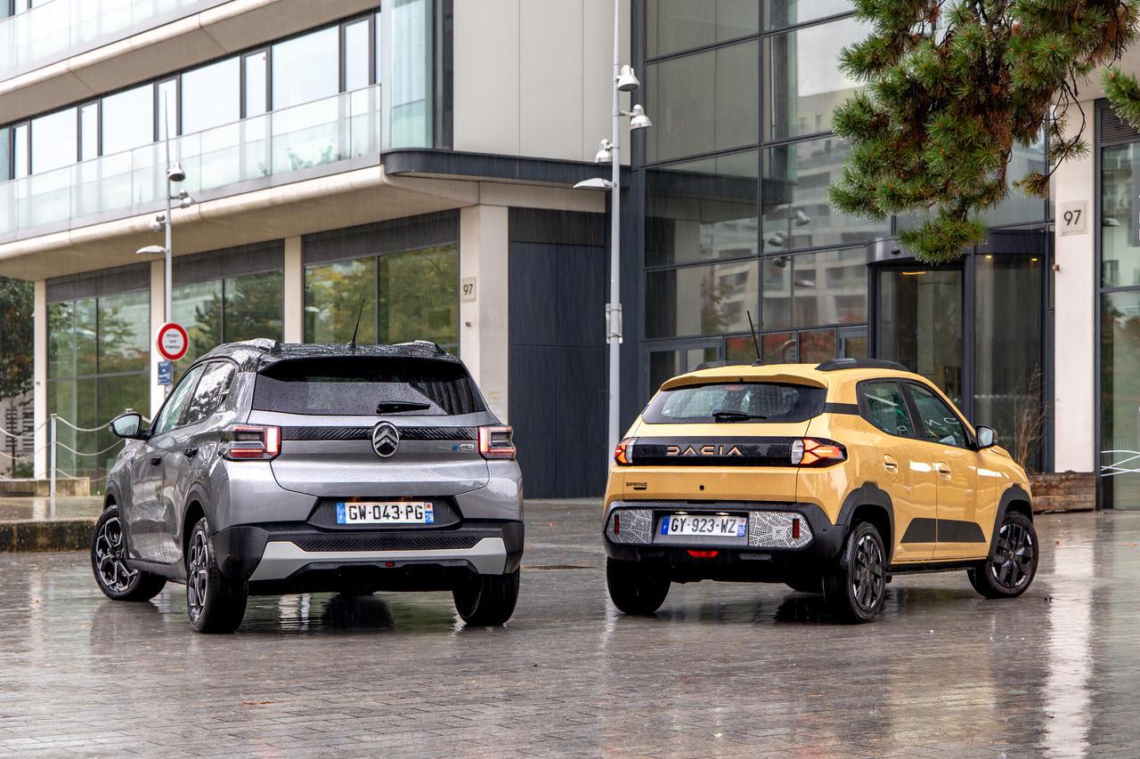 Photo 2 - Avec ses 4 m de long contre 3,70 pour la Spring, la C3 ...