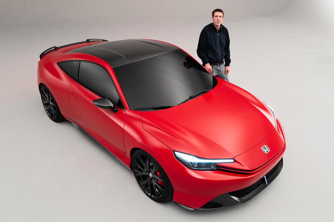 Honda Prelude Concept. Rencontre avec le futur coupé hybride et son ...