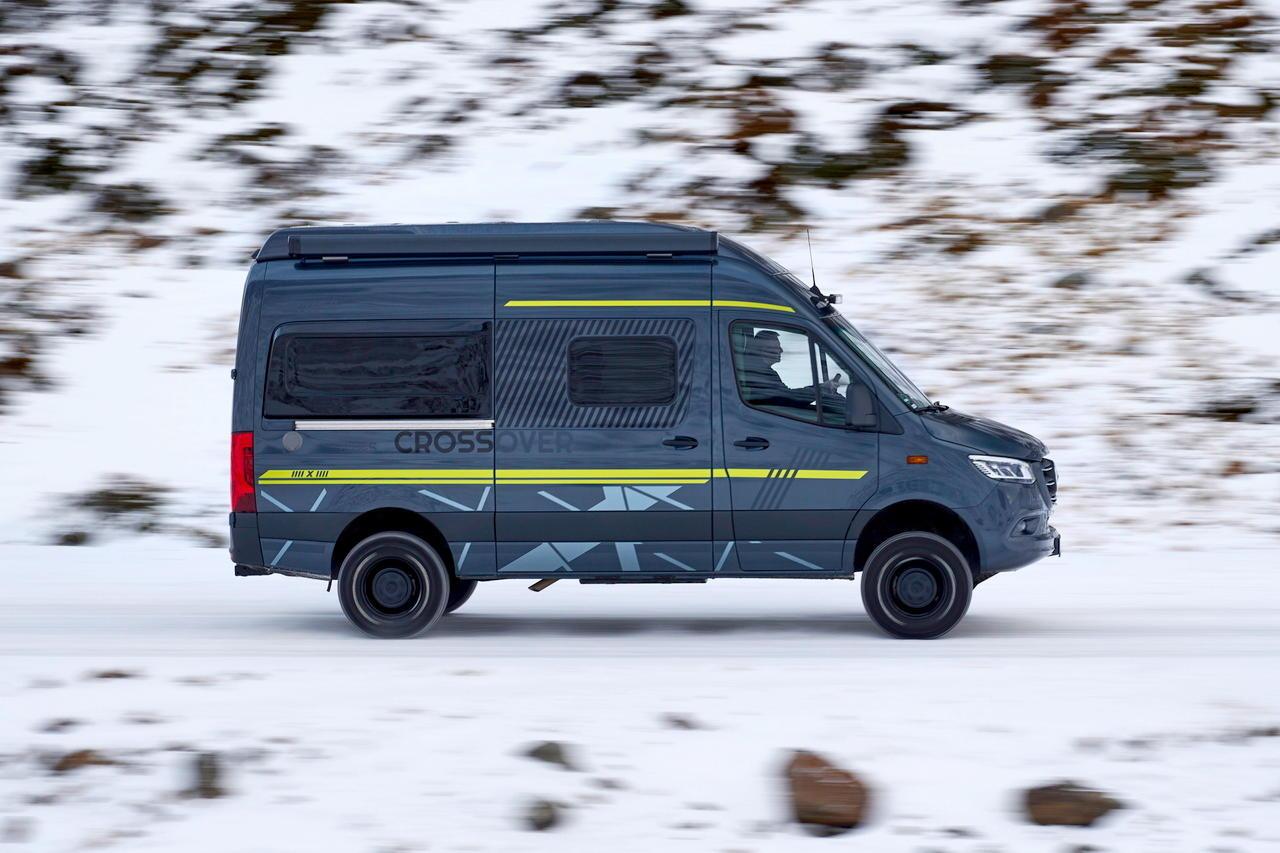 Diaporama et photos - Essai Hymer Grand Canyon S Crossover. Le fourgon ...
