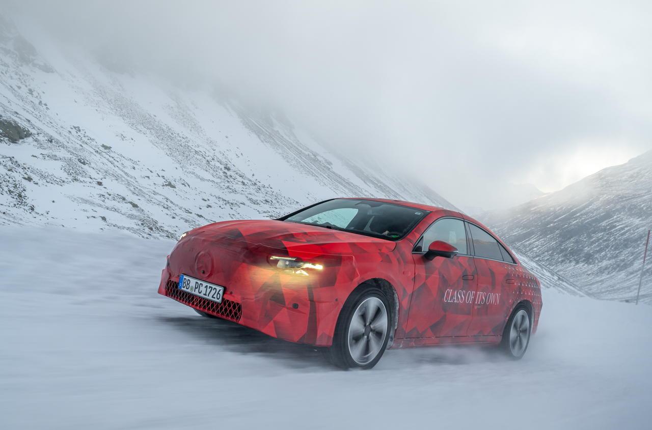 Mercedes CLA électrique (2025). Nos impressions à bord du prototype