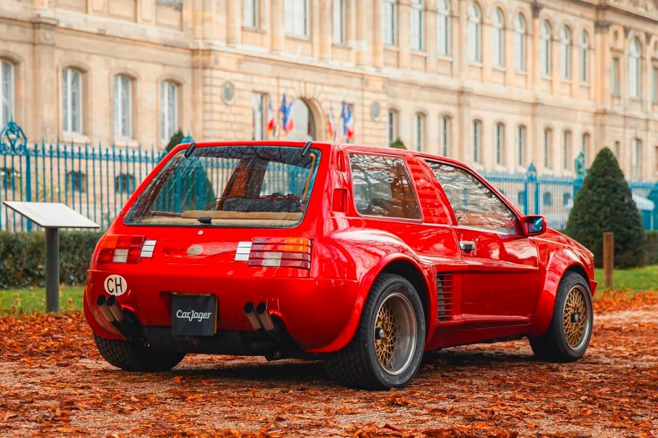 Sbarro Super Eight (1984). La citadine V8 au coeur de Ferrari