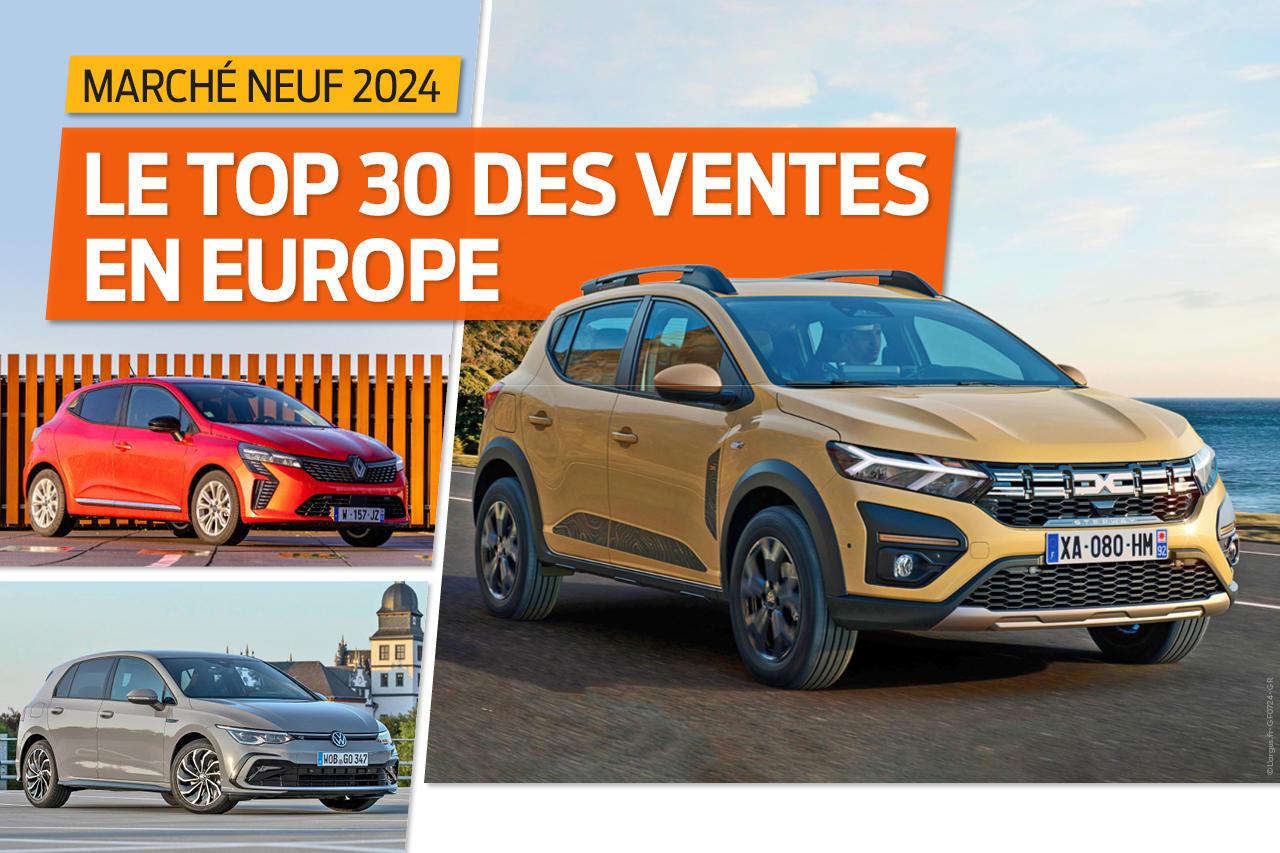 Quelles sont les 30 voitures les plus vendues en Europe ? Voici le Top ...