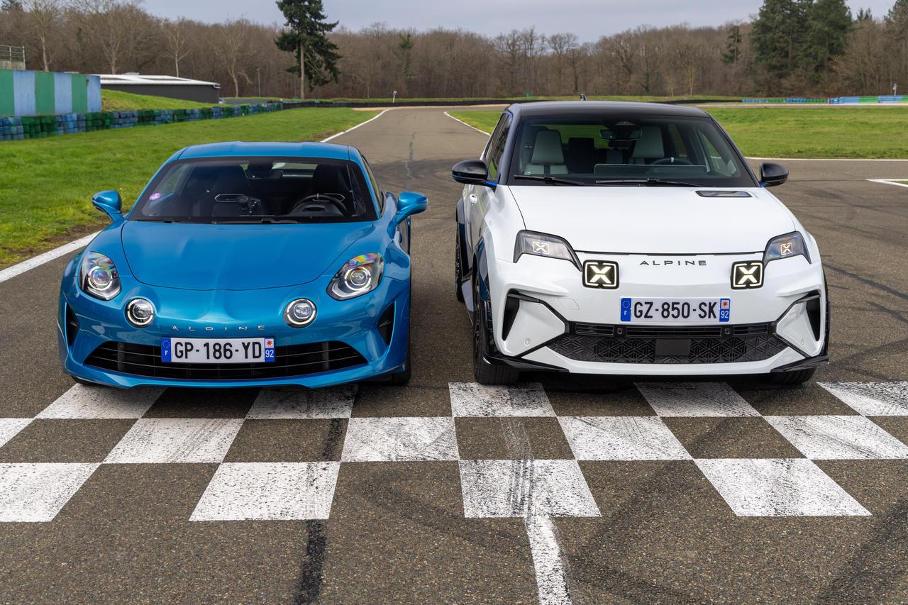 Photo 1 - Alpine A110 vs Alpine A290 - Essai Alpine A290 vs A110 : le ...