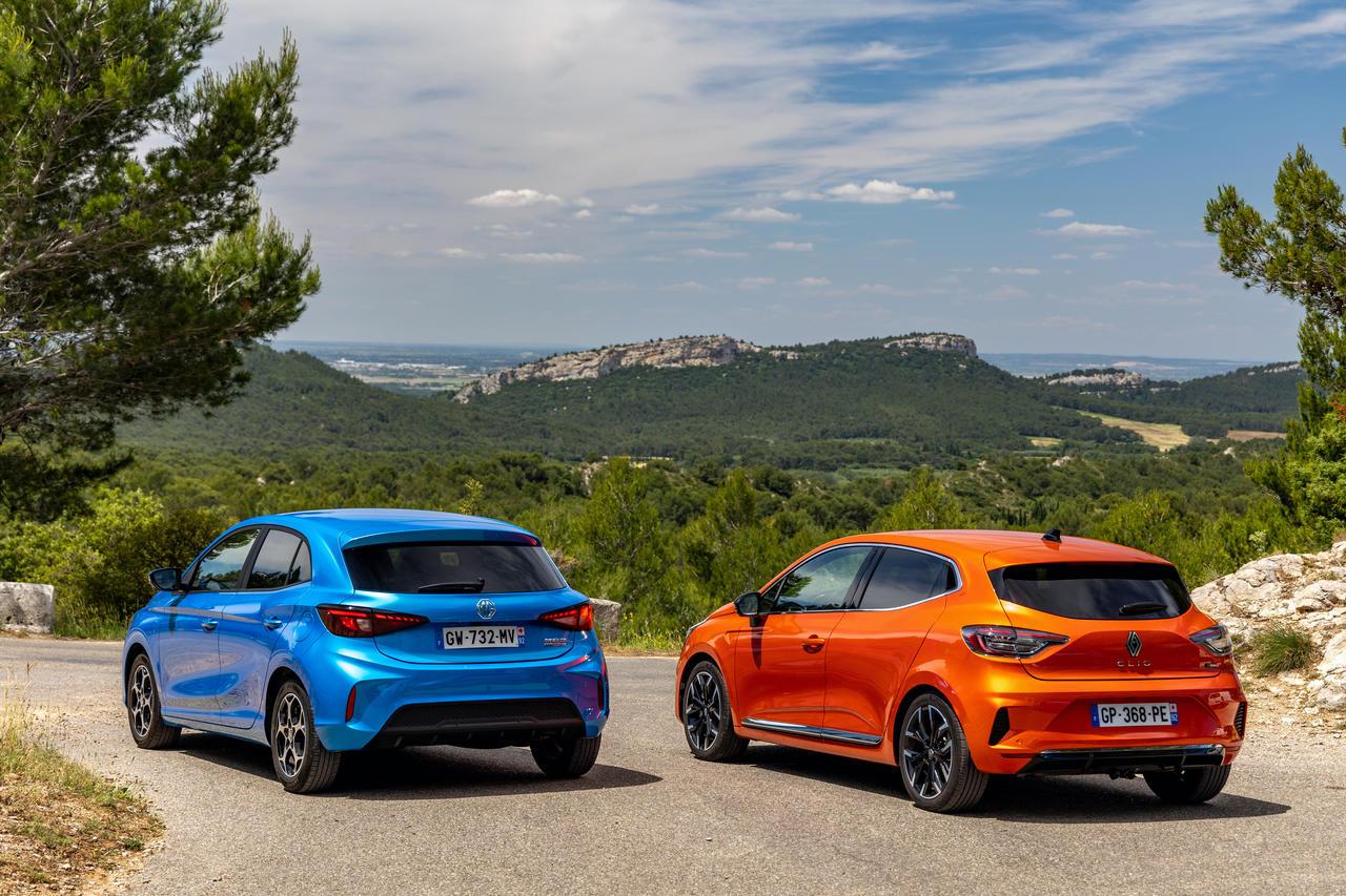 Diaporama et photos - Essai MG3 hybride : premier comparatif face à la ...