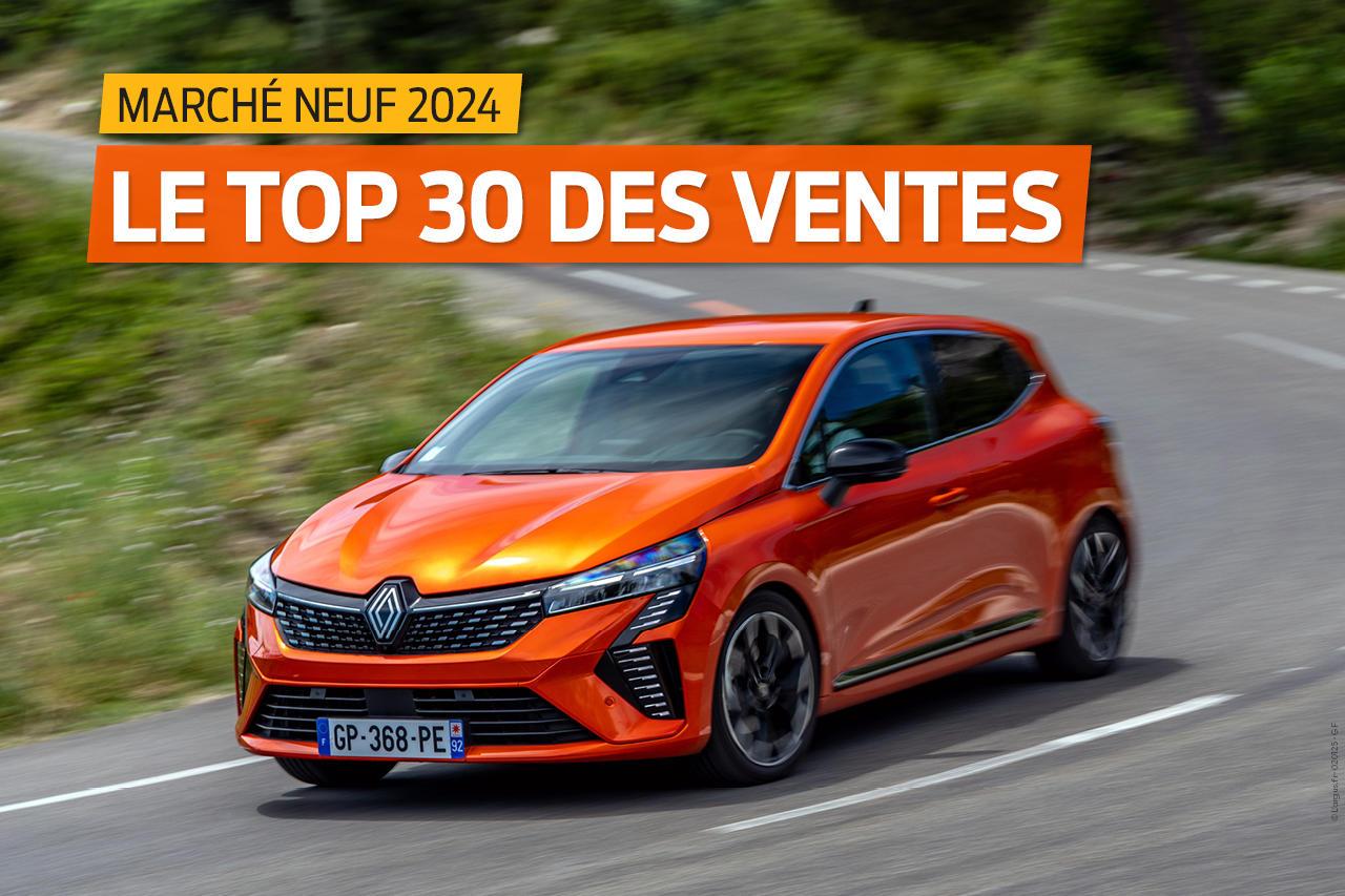 Photo 1 - Découvrez les 30 modèles neufs les plus vendus en France en 2024 (source : NGC-Data ...