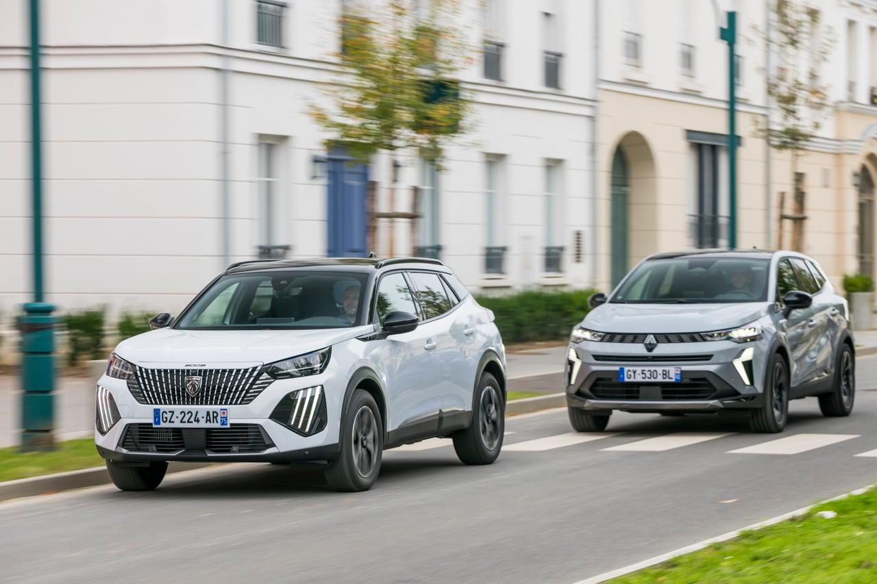 Essai comparatif. Le Peugeot 2008 hybride (2025) défie le Renault Symbioz