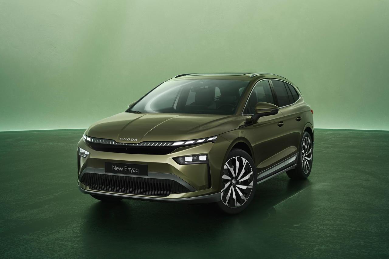 Nouveau Skoda Enyaq (2025). Le SUV électrique restylé et suréquipé pour ...