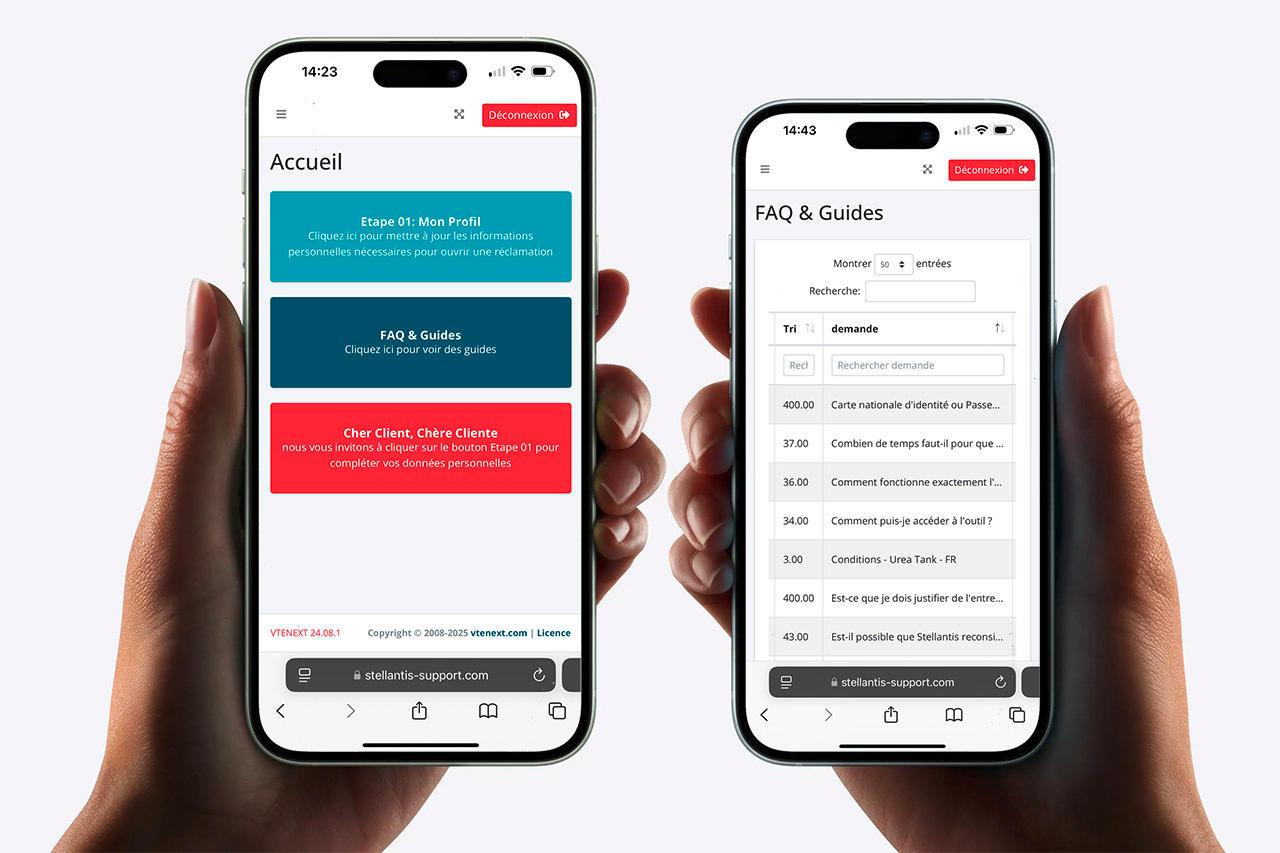 Photo 1 - La plate-forme de réclamation Stellantis est disponible ...
