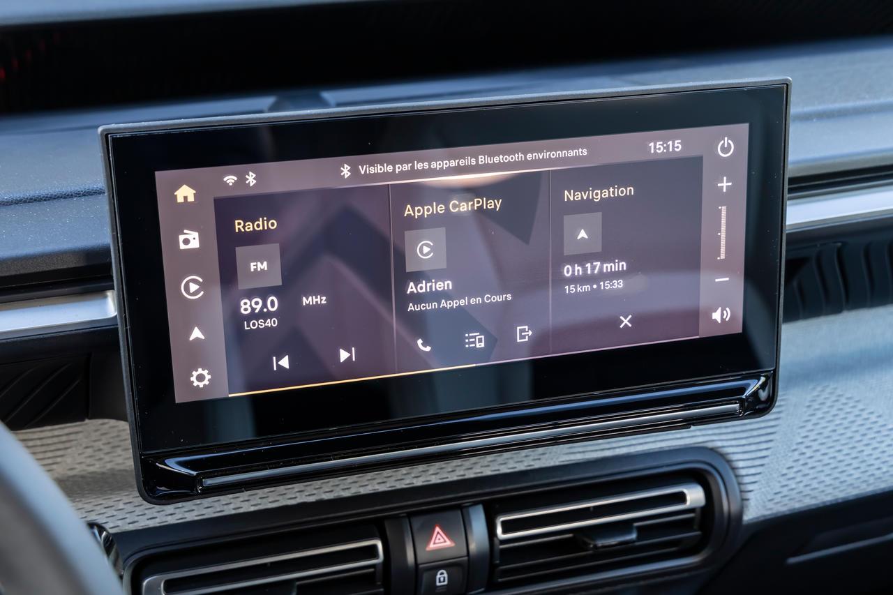 Photo 12 - Citroën C3 Aircross Hybride 136 2025 écran interface média ...