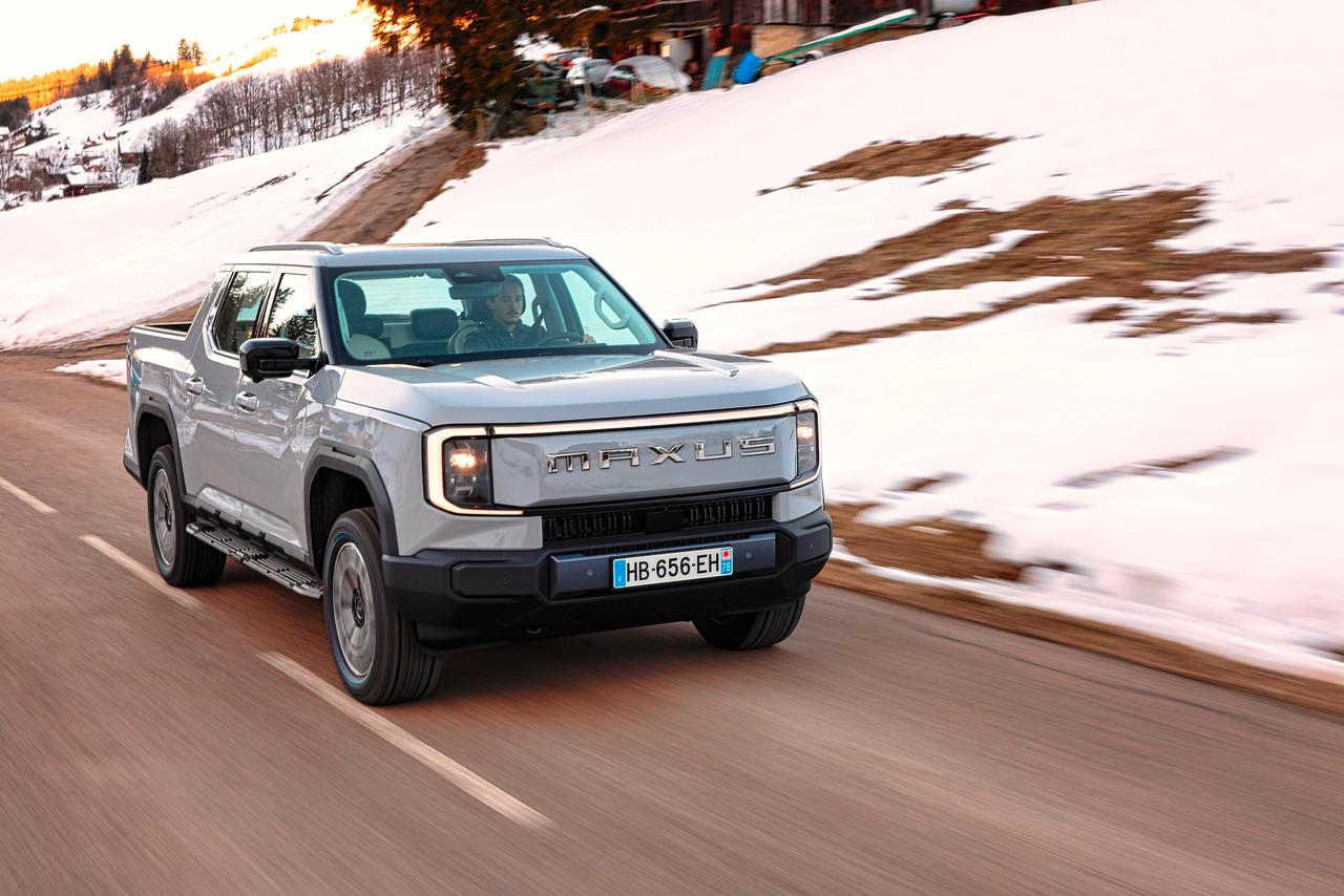 Diaporama et photos - Essai Maxus eTerron 9 (2025). Un pick-up de 442 ...