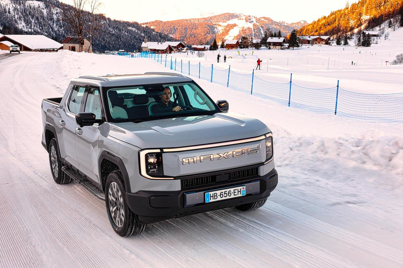 Diaporama et photos - Essai Maxus eTerron 9 (2025). Un pick-up de 442 ...