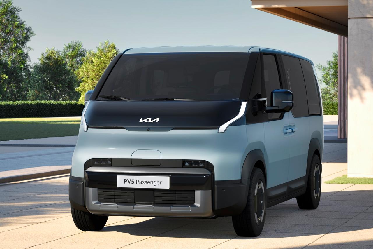 Kia PV5 (2025). Les photos et détails de l’utilitaire électrique compact