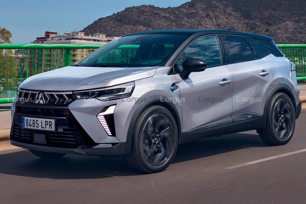 Mitsubishi Eclipse Cross (2025). La prochaine génération sera dérivé du Renault Symbioz