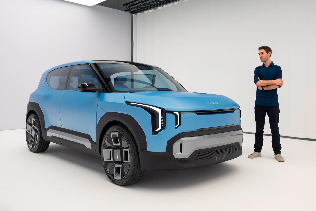 Diaporama et photos - Kia EV2 (2026). A bord du nouveau SUV urbain électrique à 30 000 € | L'Argus