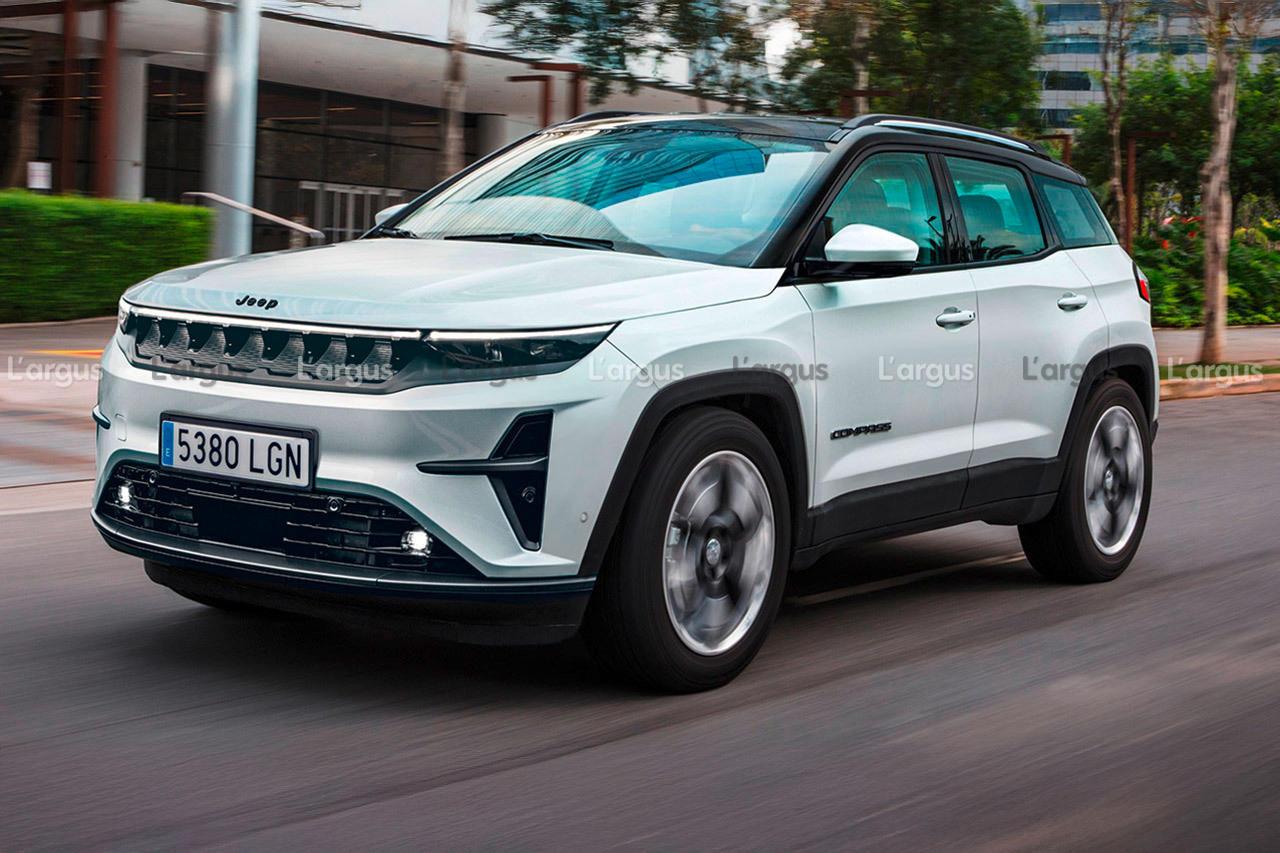 Jeep Compass (2025). Premier aperçu de la troisième génération du SUV ...