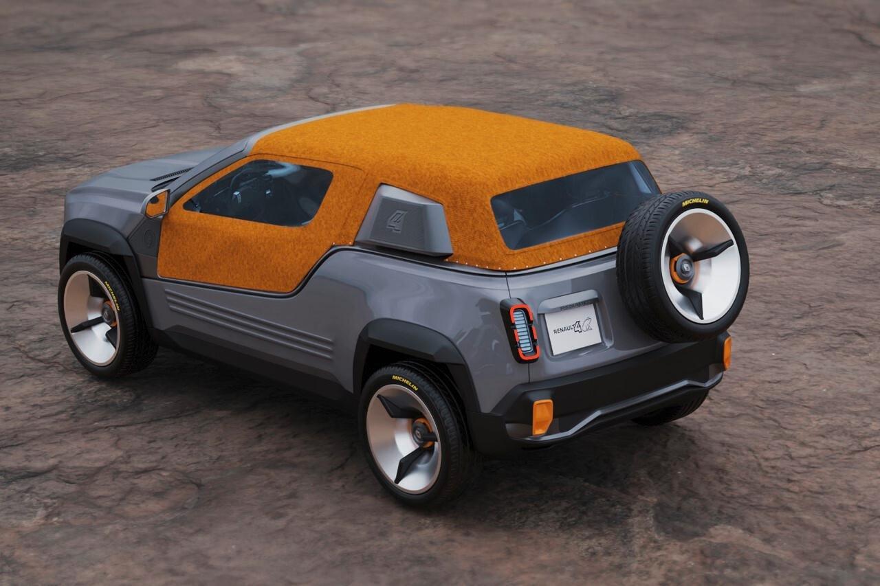 Diaporama et photos - Renault 4 (2025). A quoi ressemblerait une ...