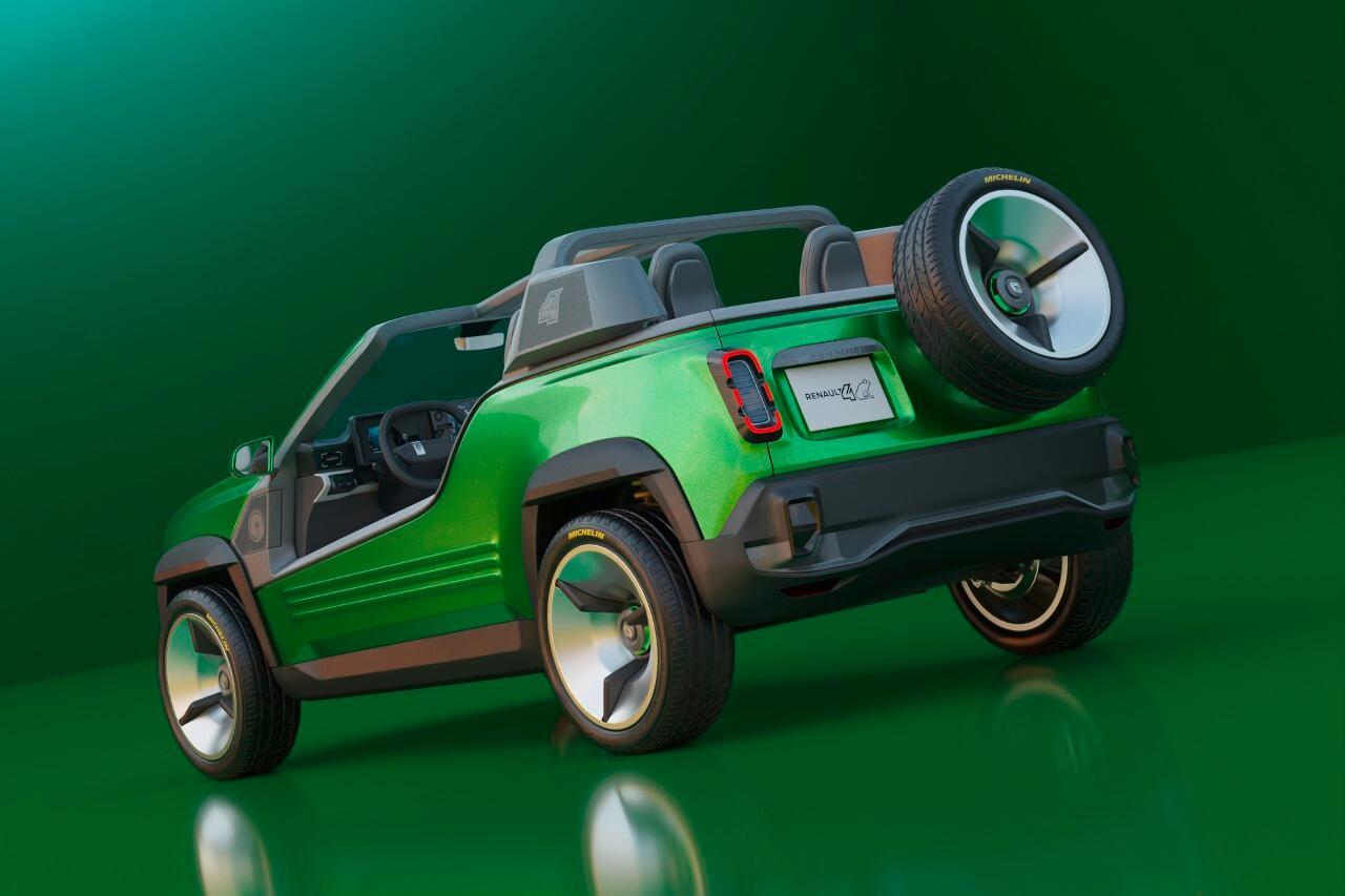 Diaporama et photos - Renault 4 (2025). A quoi ressemblerait une ...