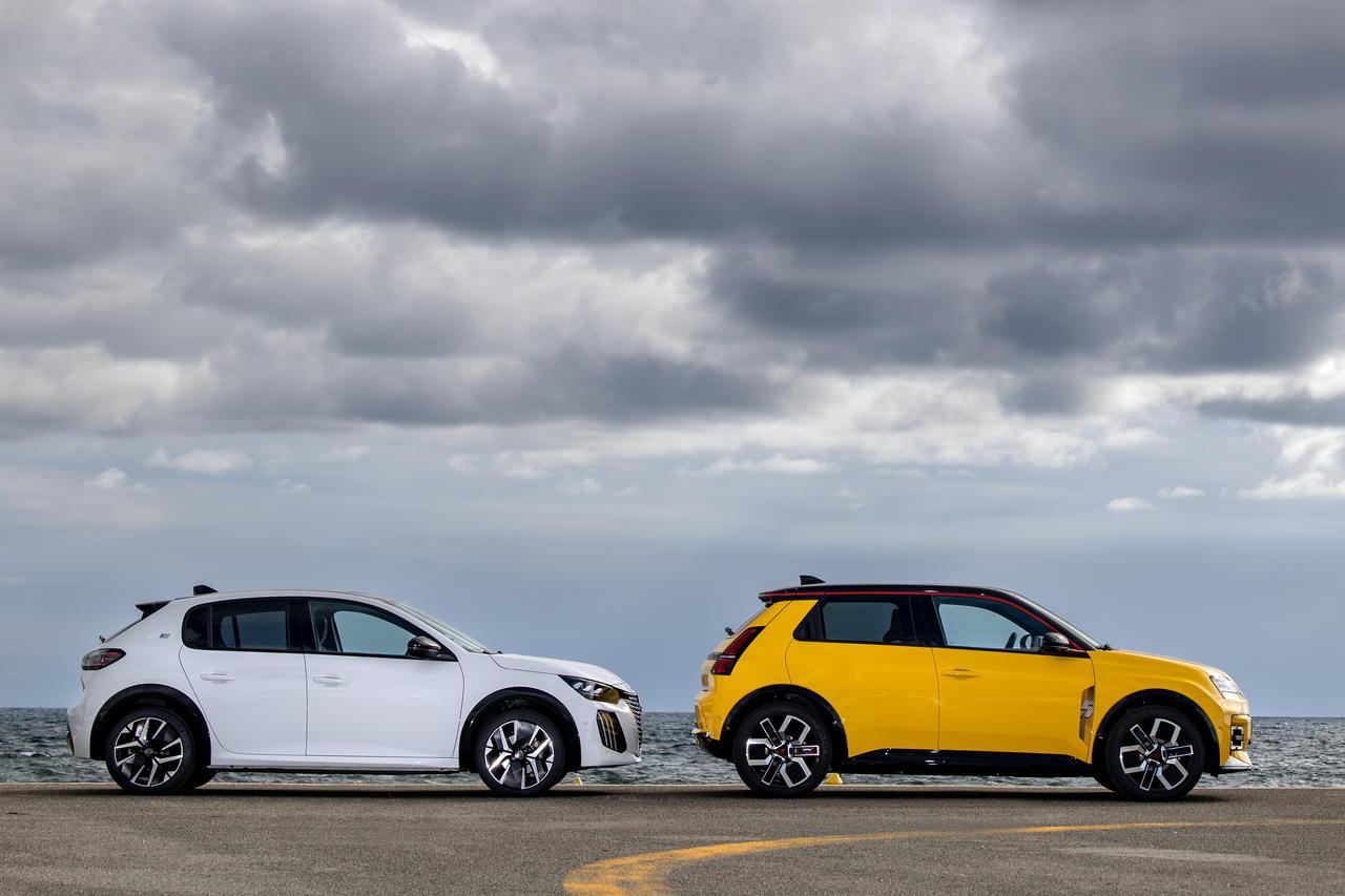 Photo 3 - dimensions Renault 5 vs peugeot 208 - Essai comparatif. La ...