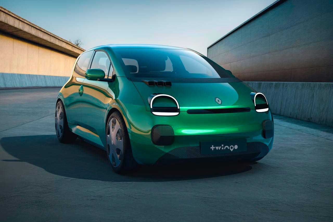 Renault Twingo 4 électrique (2026). Les concepts se rapprochent de la ...