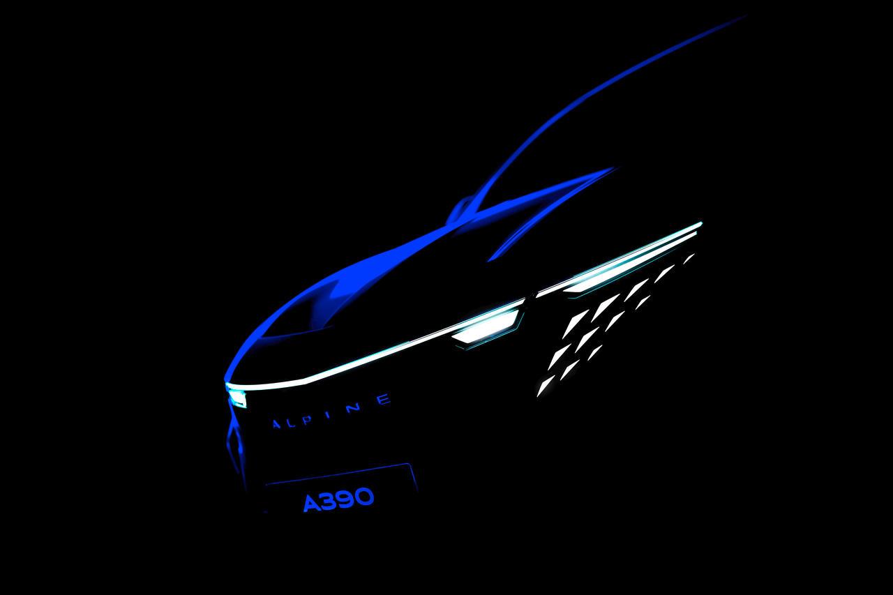 Photo 3 - Voici la première image officielle de l'Alpine A390 ...