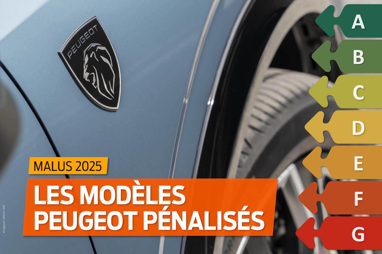 Malus écologique 2025 : les modèles Peugeot impactés par la taxe CO2 et masse