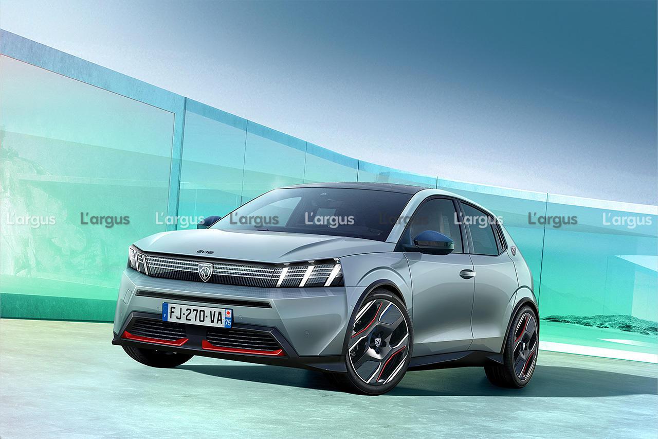 Photo 17 - Voici ce à quoi devrait ressembler la prochaine Peugeot e ...