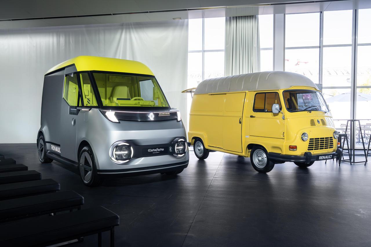 Photo 9 - L'Estafette E-Tech reprend le nom de l'iconique camionnette des années 1960 et s ...