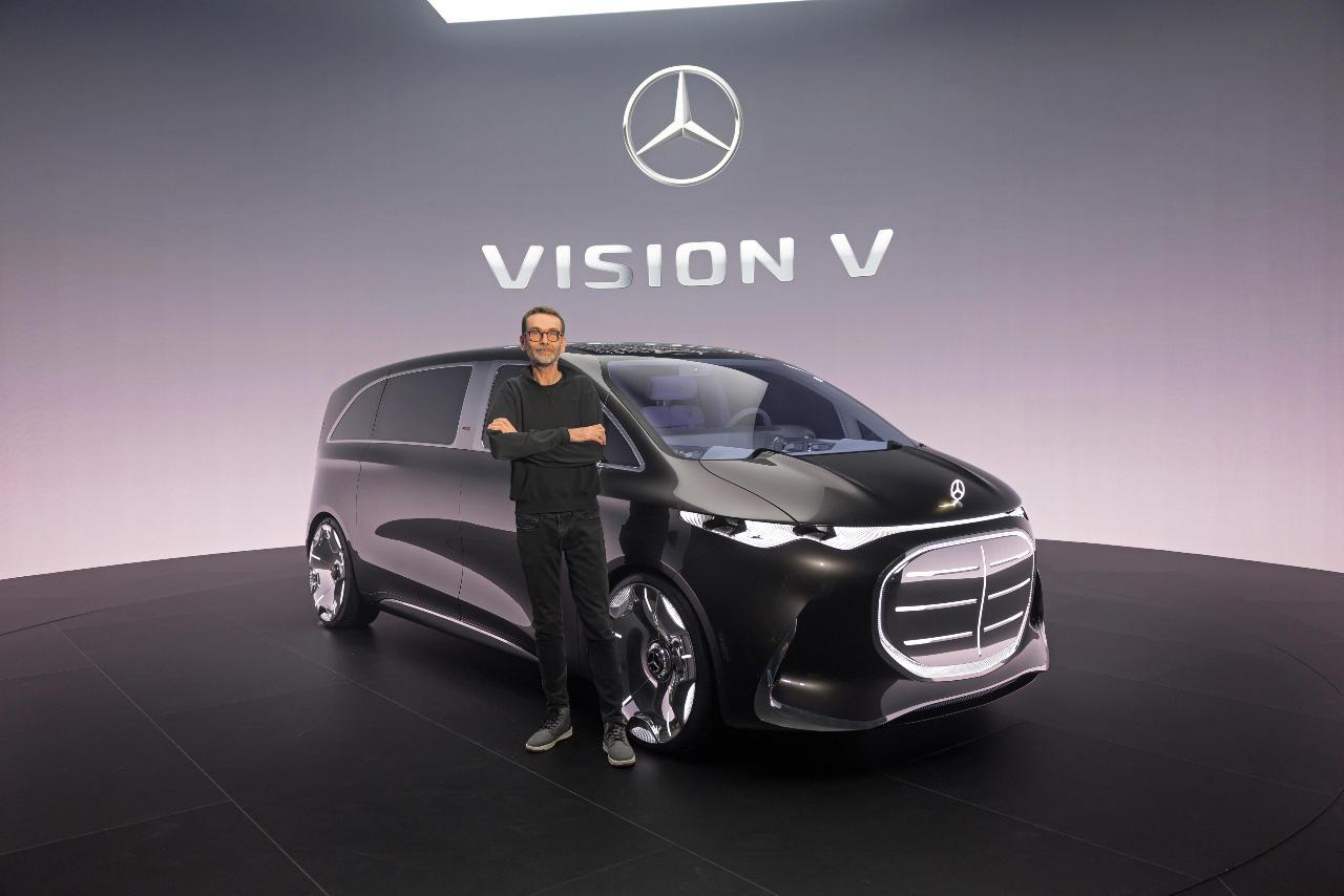 Mercedes Vision V (2025). A bord du concept-car qui préfigure le futur Classe V de 2026