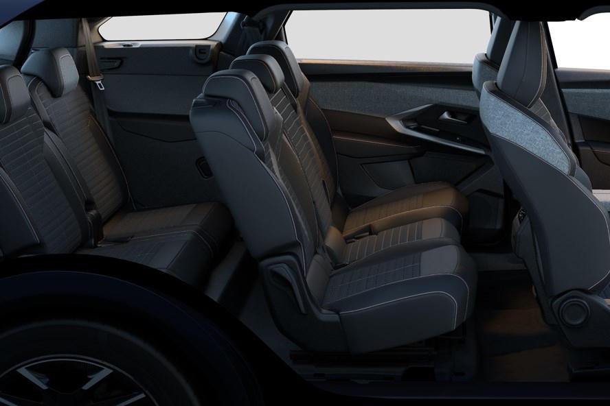 Photo 16 - La sellerie du moins cher des 5008 privilégie le tissu ...