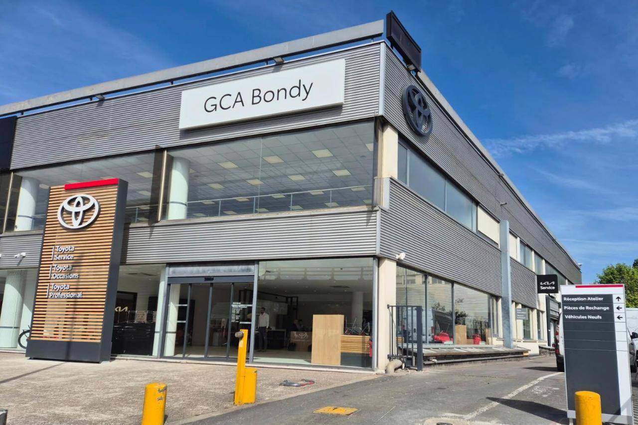 Photo 2 - concession toyota groupe gca - Voitures d’occasion. Le groupe GCA se dote d’un nouveau ...