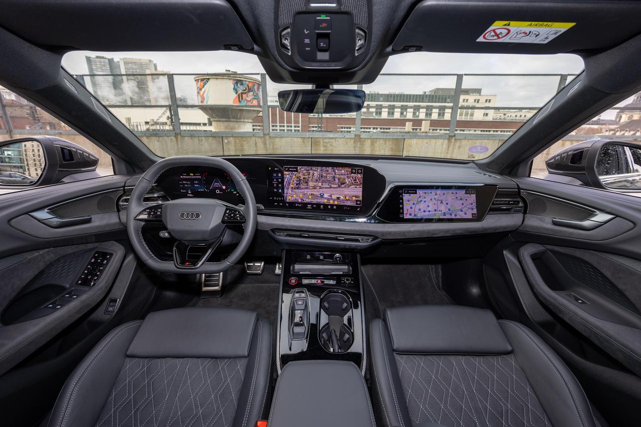 Photo 12 - Audi A5 2024 tableau de bord - Essai Audi A5 2.0 TFSI (2025). Notre avis sur la ...