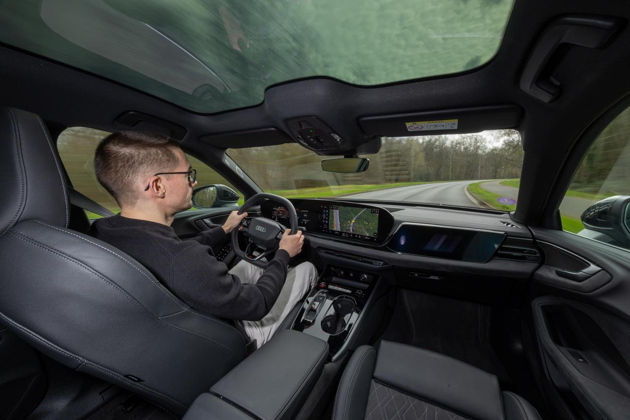 Photo 11 - Audi A5 2024 au volant - Essai Audi A5 2.0 TFSI (2025). Notre avis sur la nouvelle ...